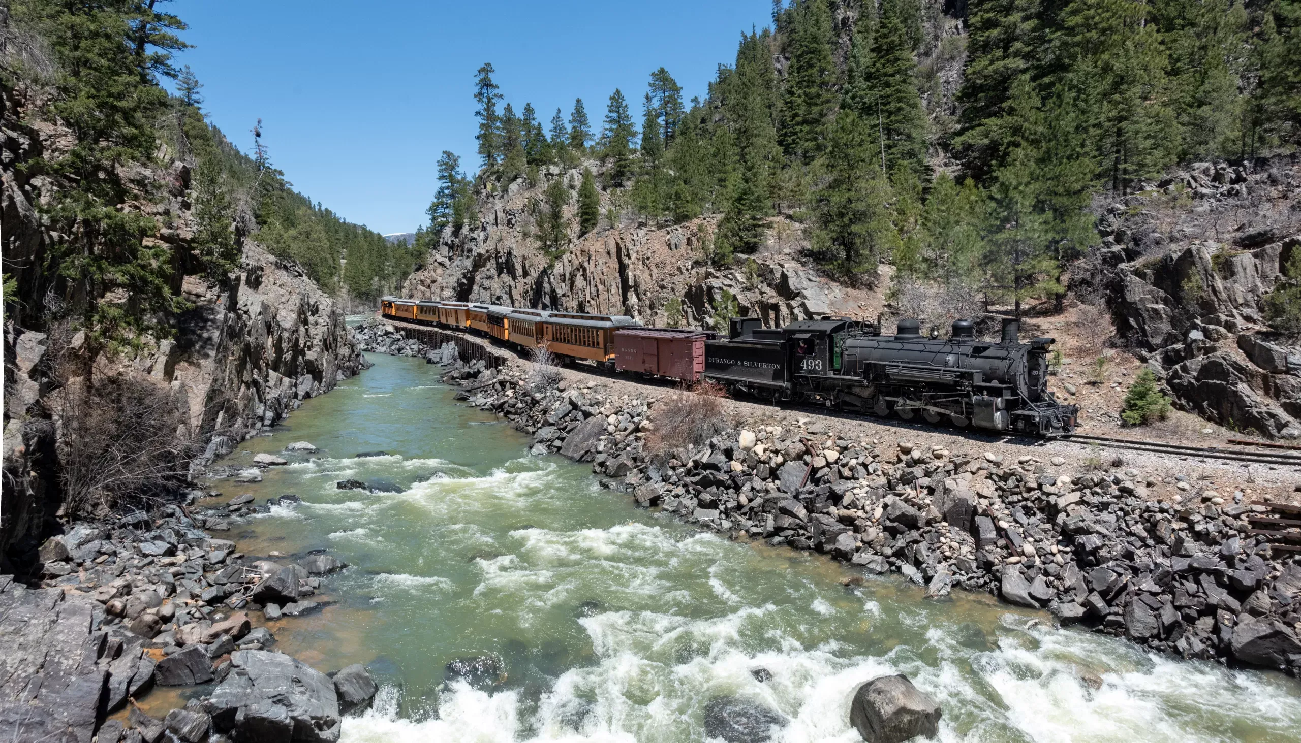Scenic Round Trip Silverton Train - Official Durango & Silverton Narrow ...
